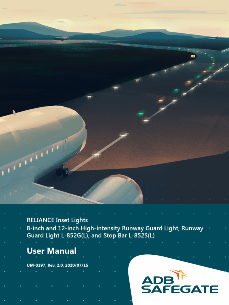 Manual Reliance Runway Guard and Stopbar Light 8 and 12 | PDF ...