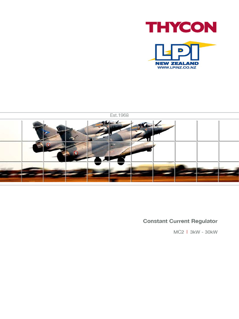 Airfield Constant Current Regulators | PDF | Lighting | Incandescent ...
