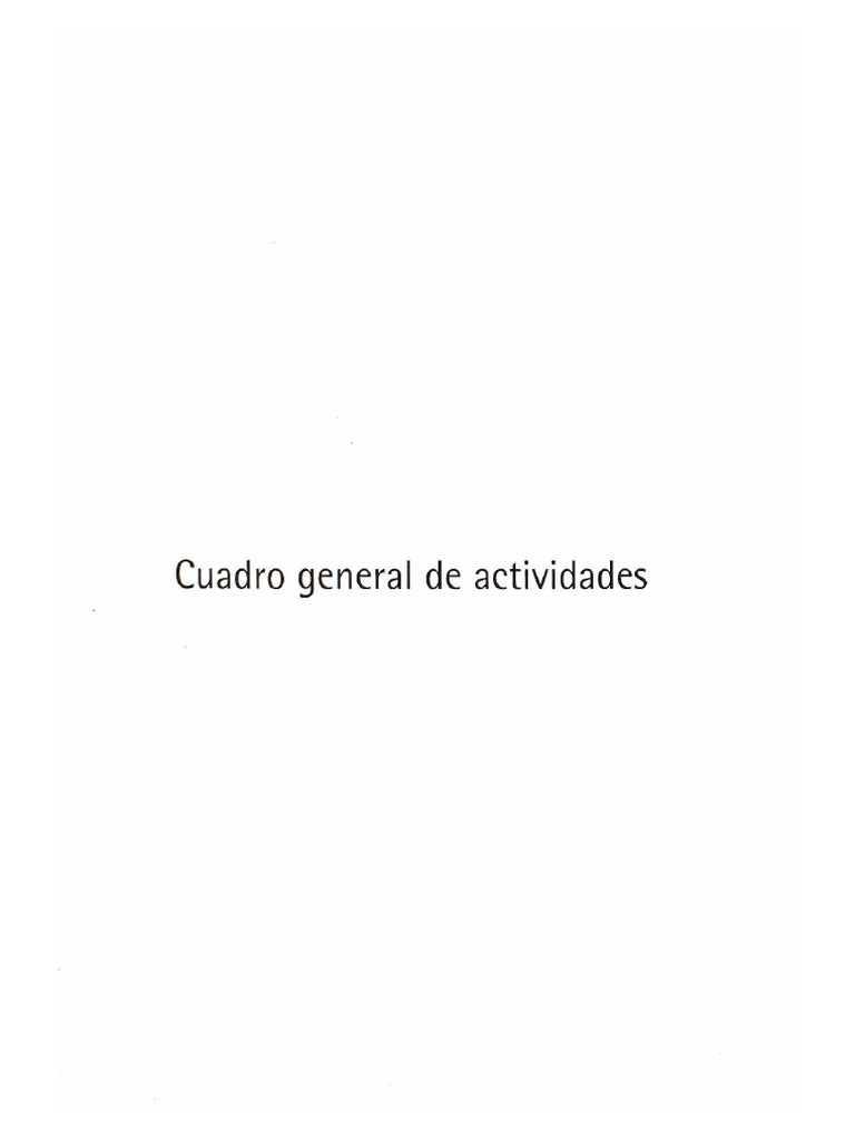 Juegos musicales cuadro general de actividades | PDF Juegos musicales cuadro general de actividades | PDF