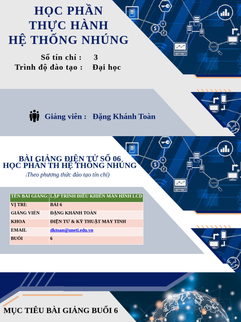 Slide TH Hệ Thống Nhúng - Buổi 6 | PDF