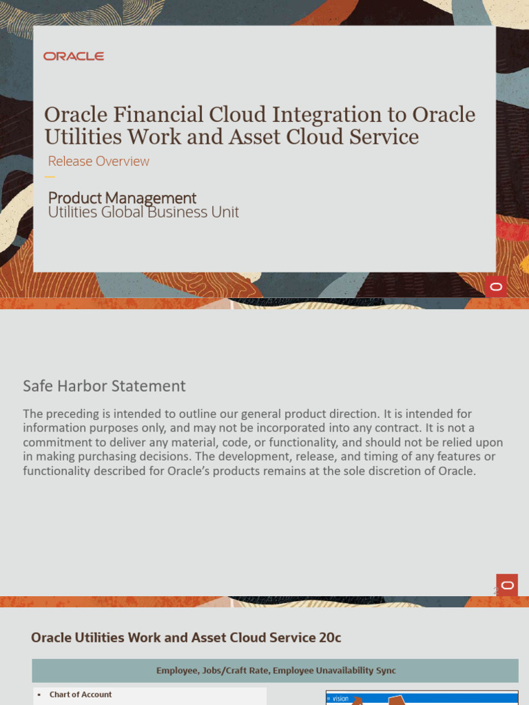 Oracle WACS and ERP Financials Integration | PDF | Enterprise Resource ...