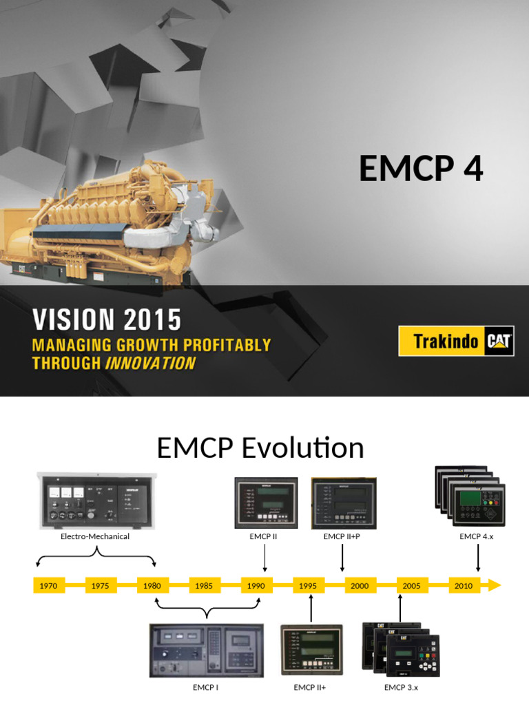 EMCP4 | PDF | Electric Generator | Relay