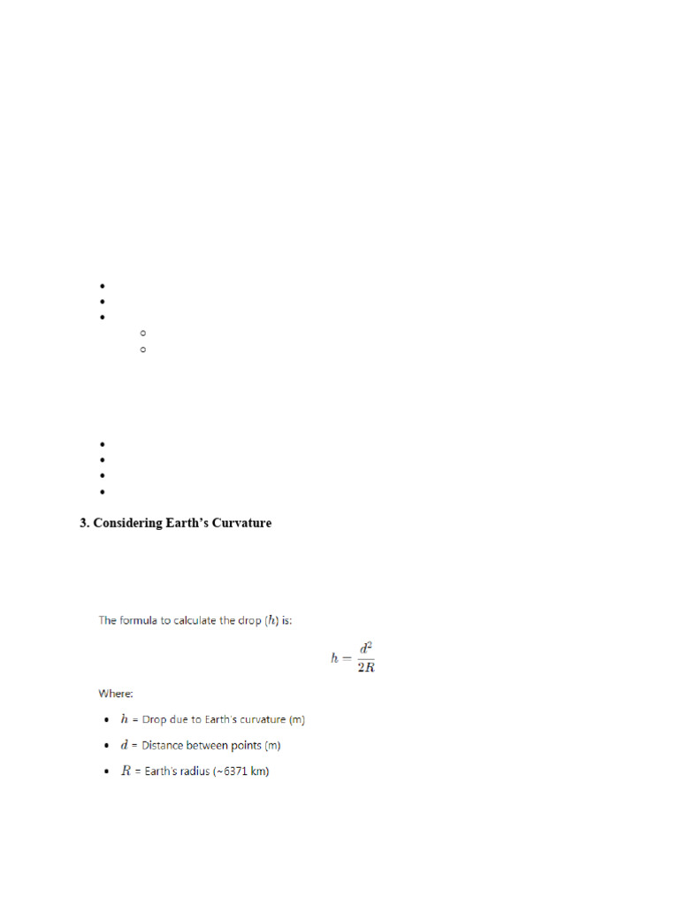 Determining Intervisibility Between Points On A Map | PDF