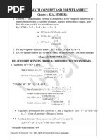 Maths FORMULA SHEET Class 10th (Prashant Kirad) | PDF | Factorization ...