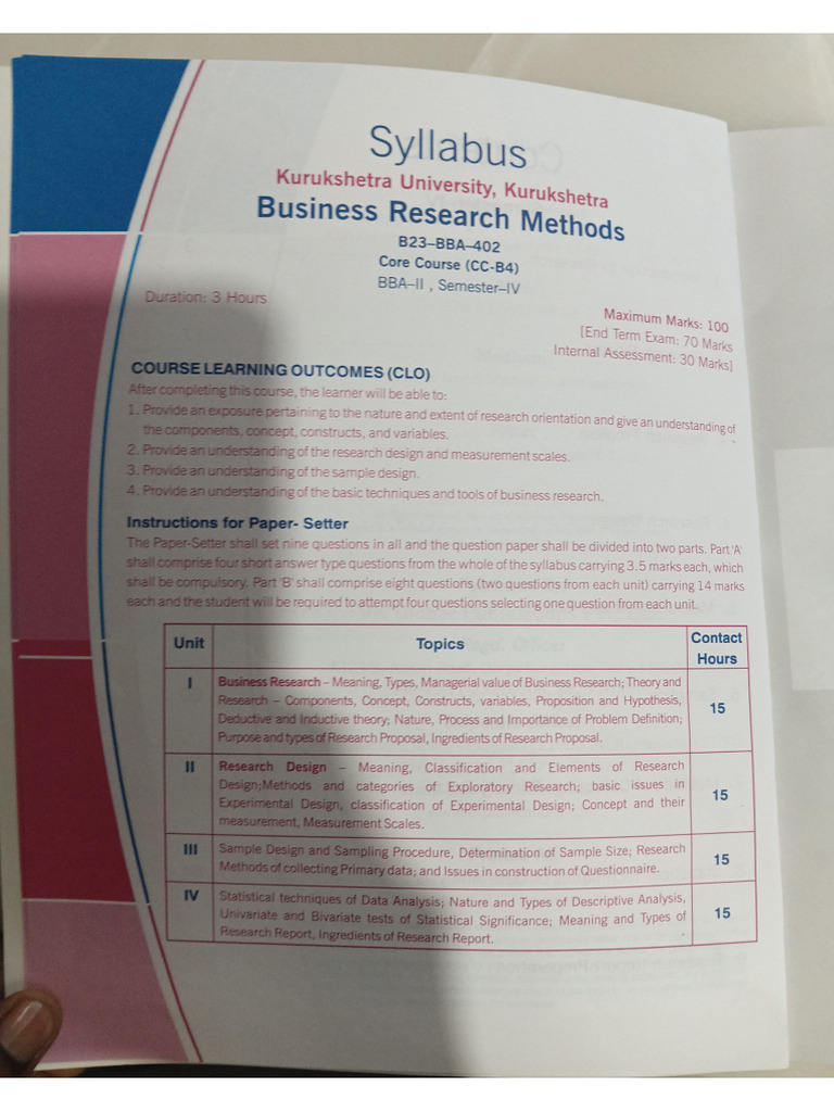 Business Research Methods | PDF