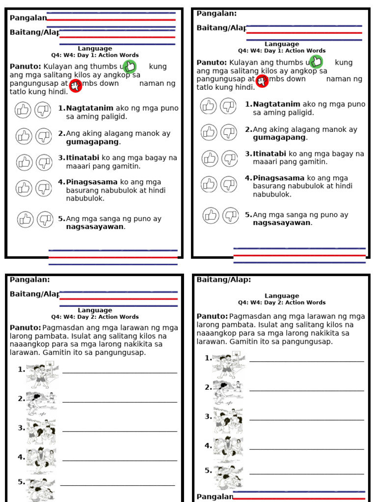 G1 Q4 W4 Language Las | PDF
