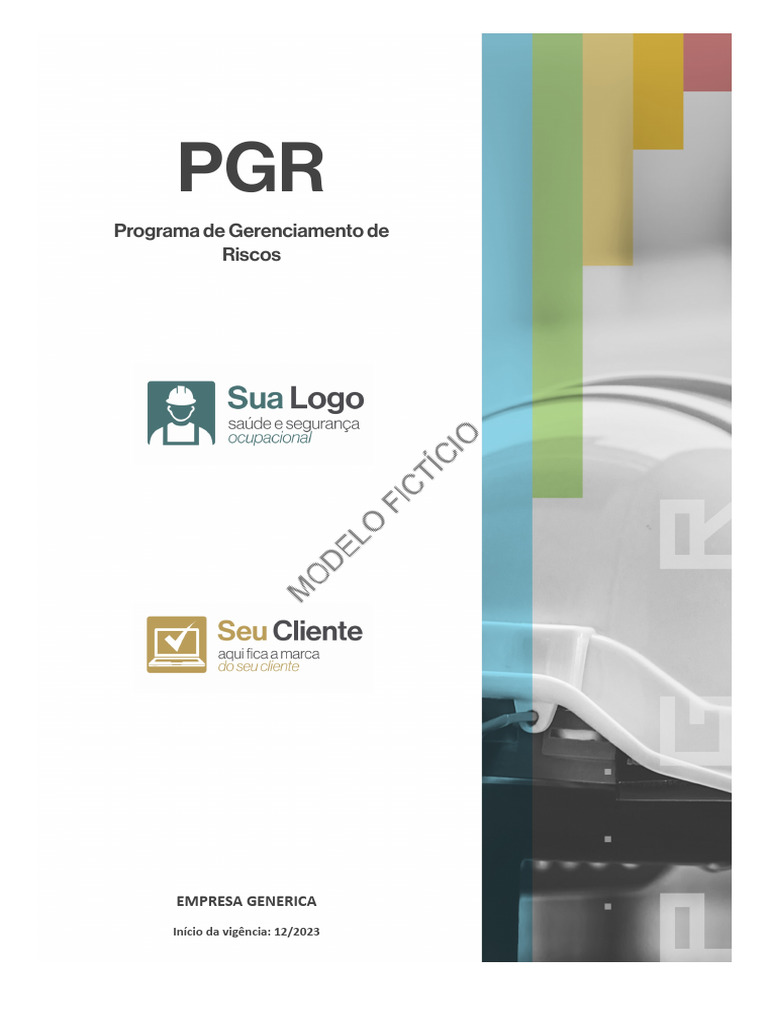 PGR: Programa de Gerenciamento de Riscos | PDF | Segurança e saúde ...
