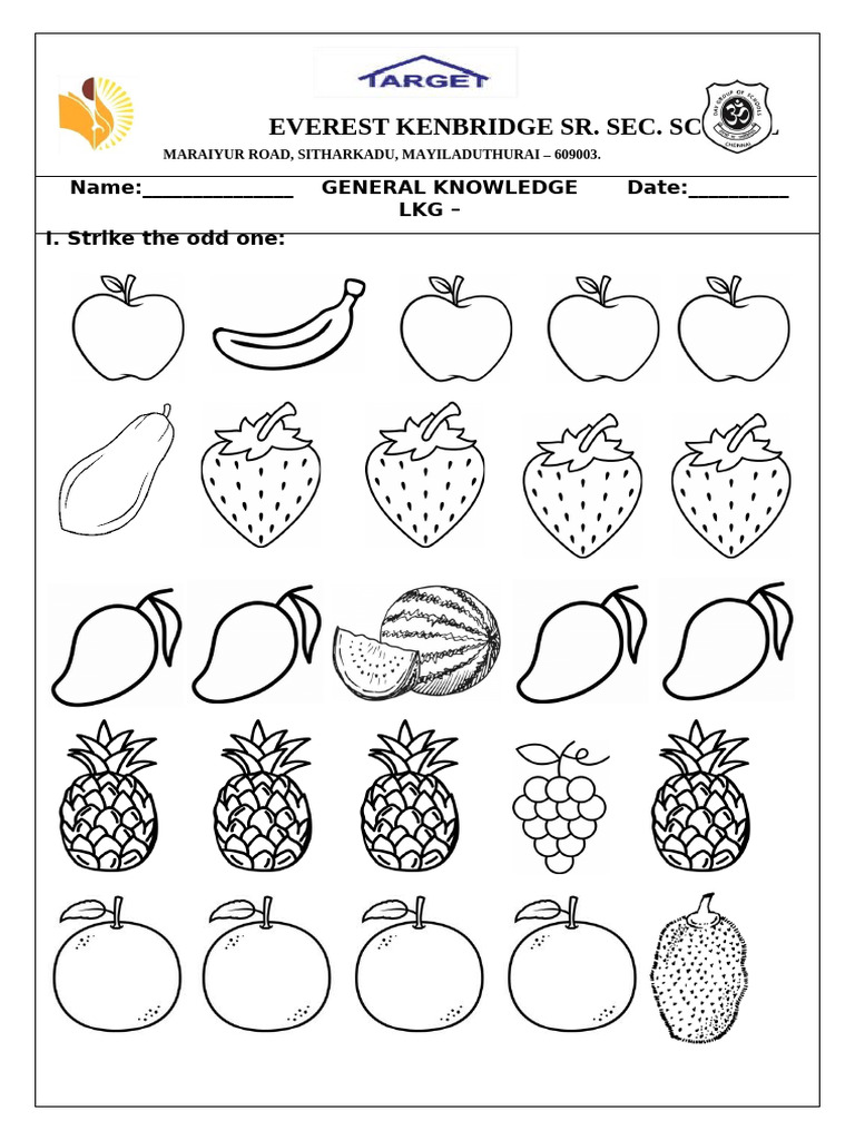 G.K Worksheet 1 | PDF