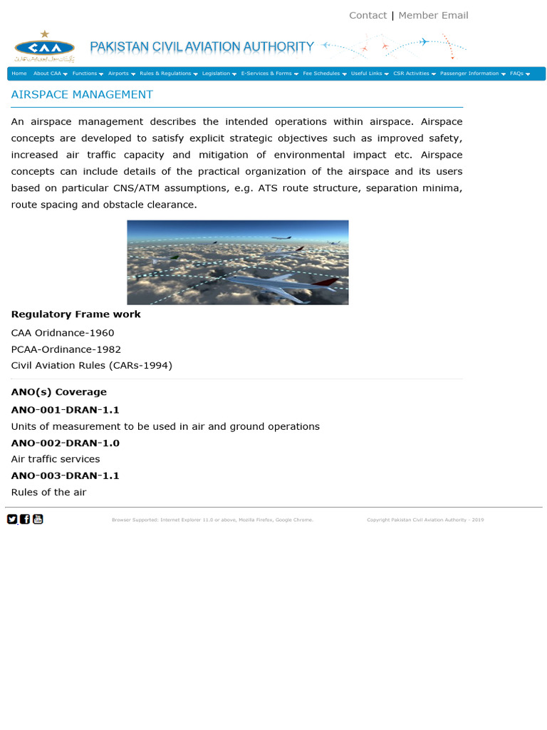 Airspace Management and Self-Separation | PDF