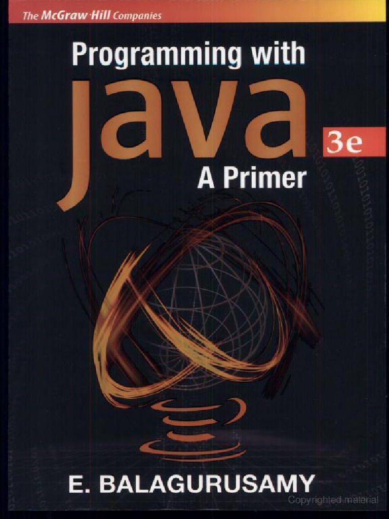 Programming With Java a Primer --2000 Publication. ( Pdfdrive ) | PDF