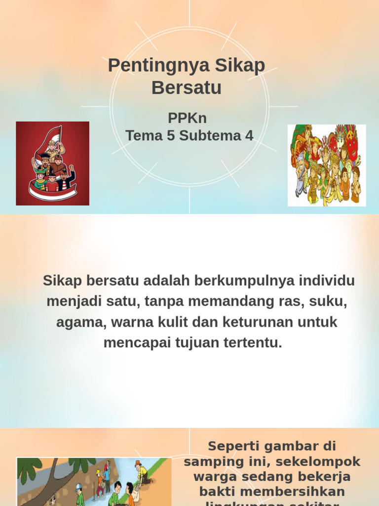 PPKn Tema 5 Subtema 4 | PDF