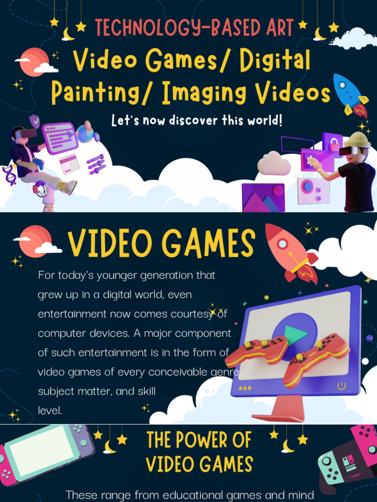 Video Games Digital Painting Imaging Videos | PDF | Medical Imaging ...