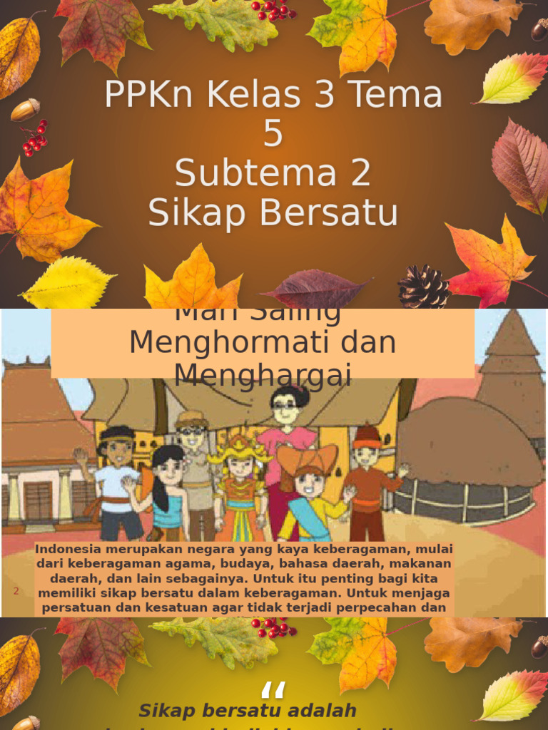 PPKn Tema 5 Subtema 2 | PDF