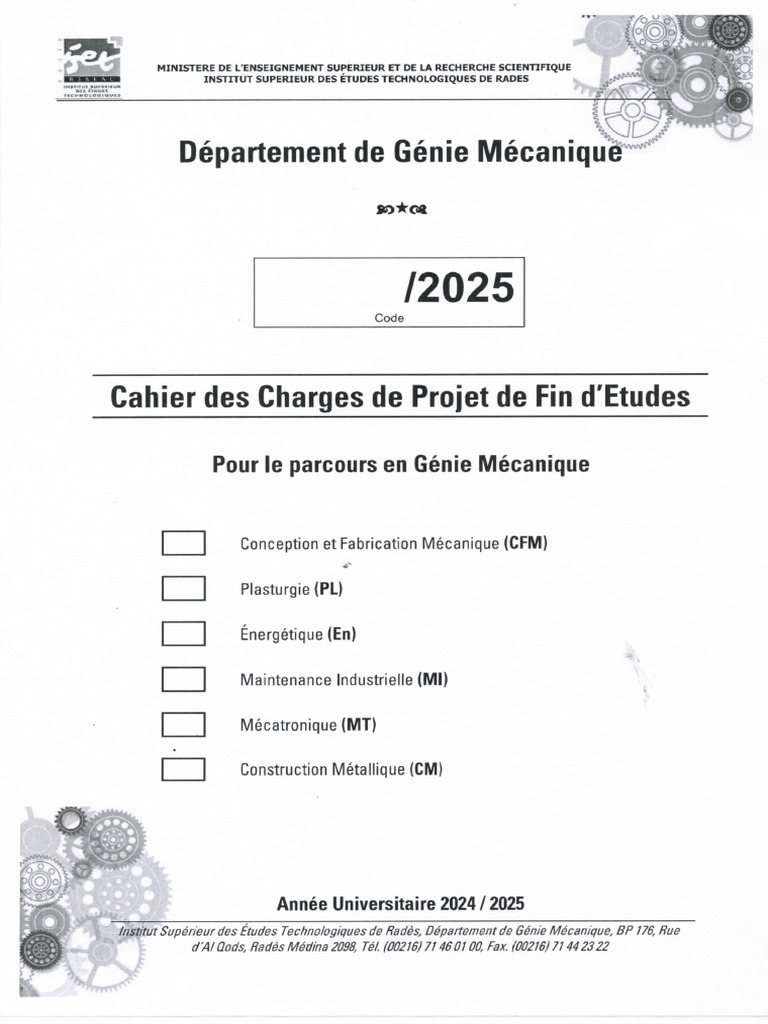 Pfe Mecanique | PDF