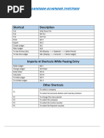 QB Shortcut Keys | PDF | Control Key | Keyboard Shortcut