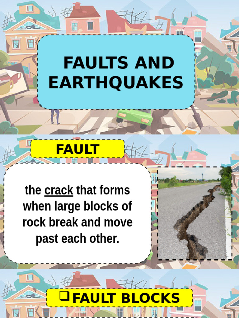 Earthquakes and Faults | PDF | Seismology | Fault (Geology)