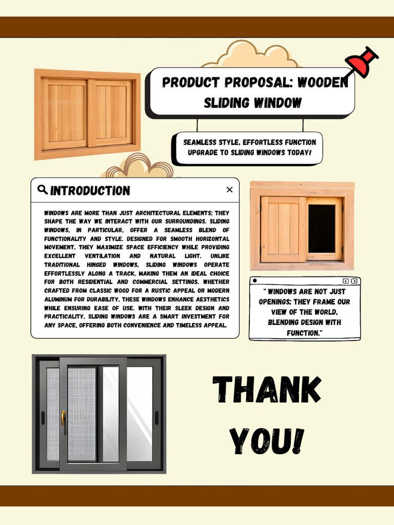 Wood Sliding Window | PDF