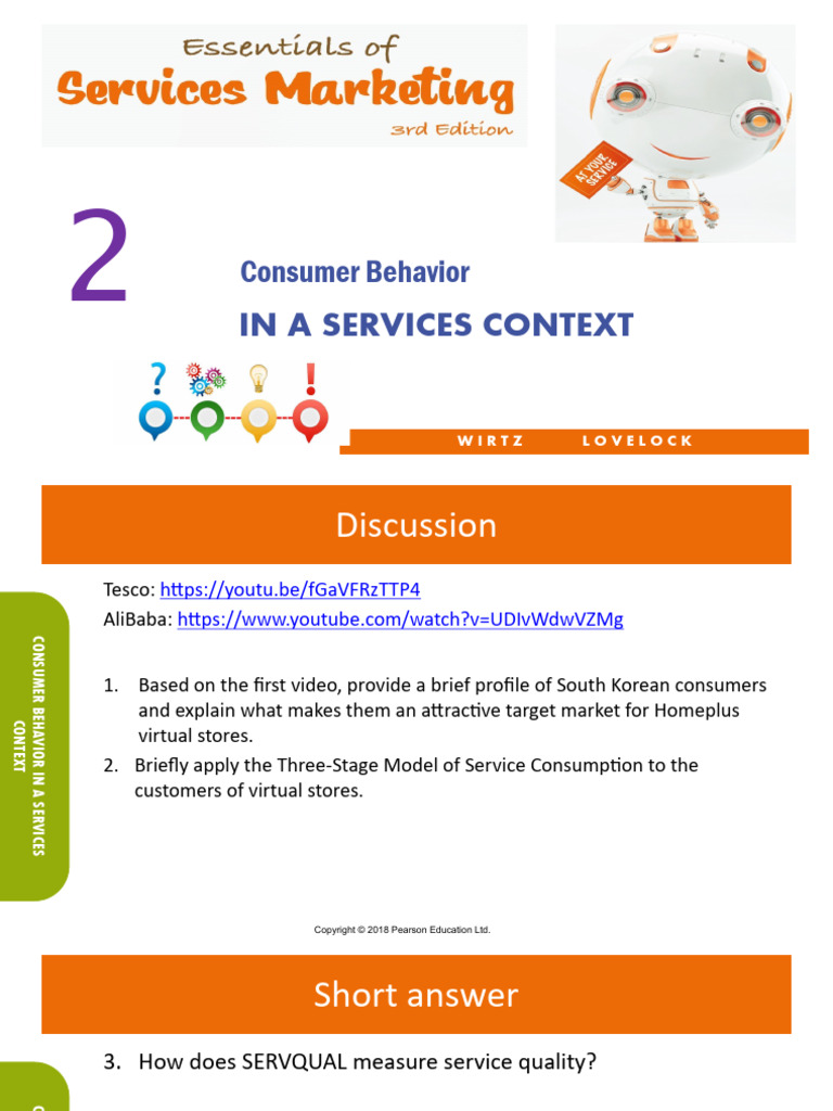 Chapter 2 - Consumer Behaviour - Exercise | PDF