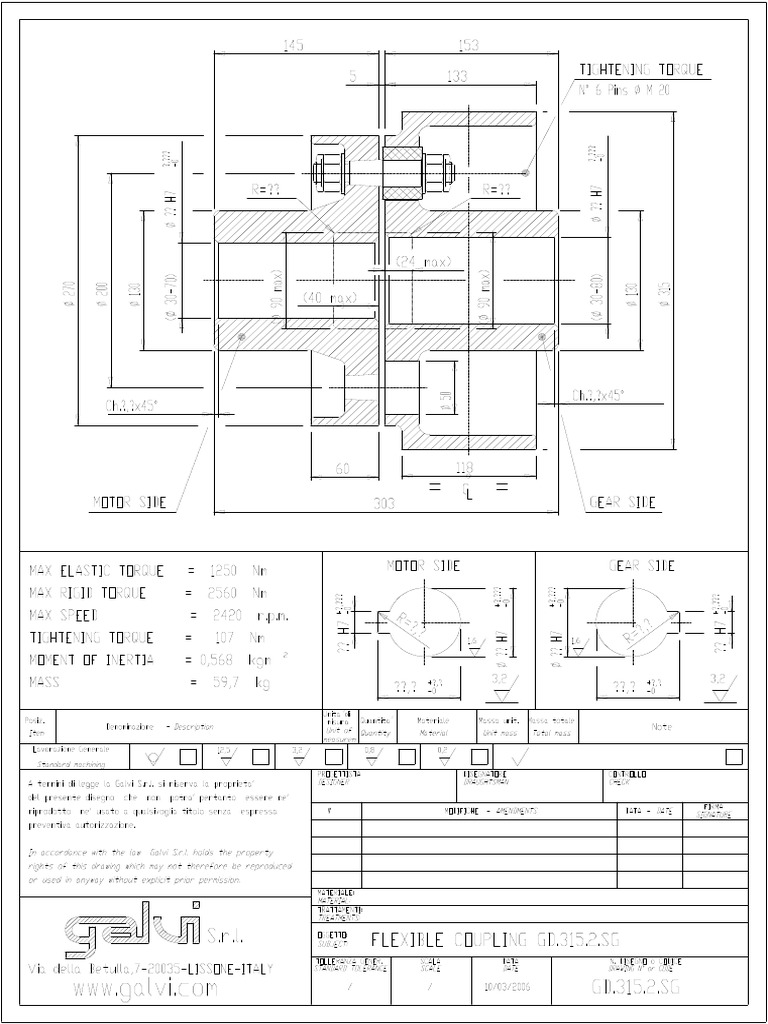 Galvi Coupling Gd.315.2.Sg | PDF