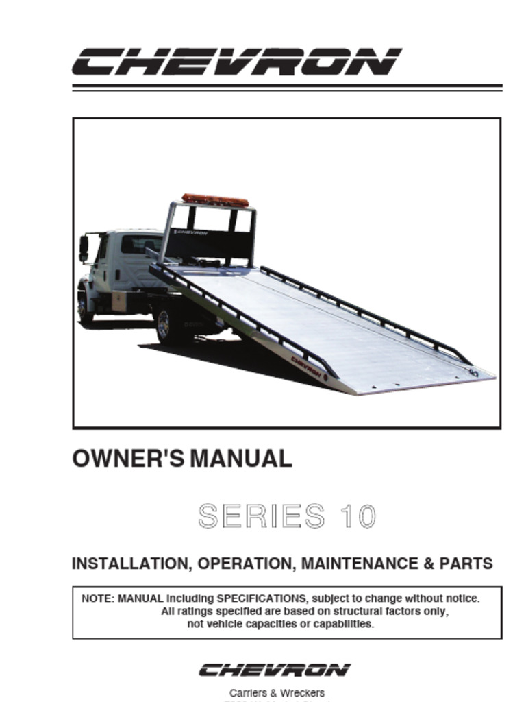 Chevron 10 Series | PDF | Nut (Hardware) | Screw
