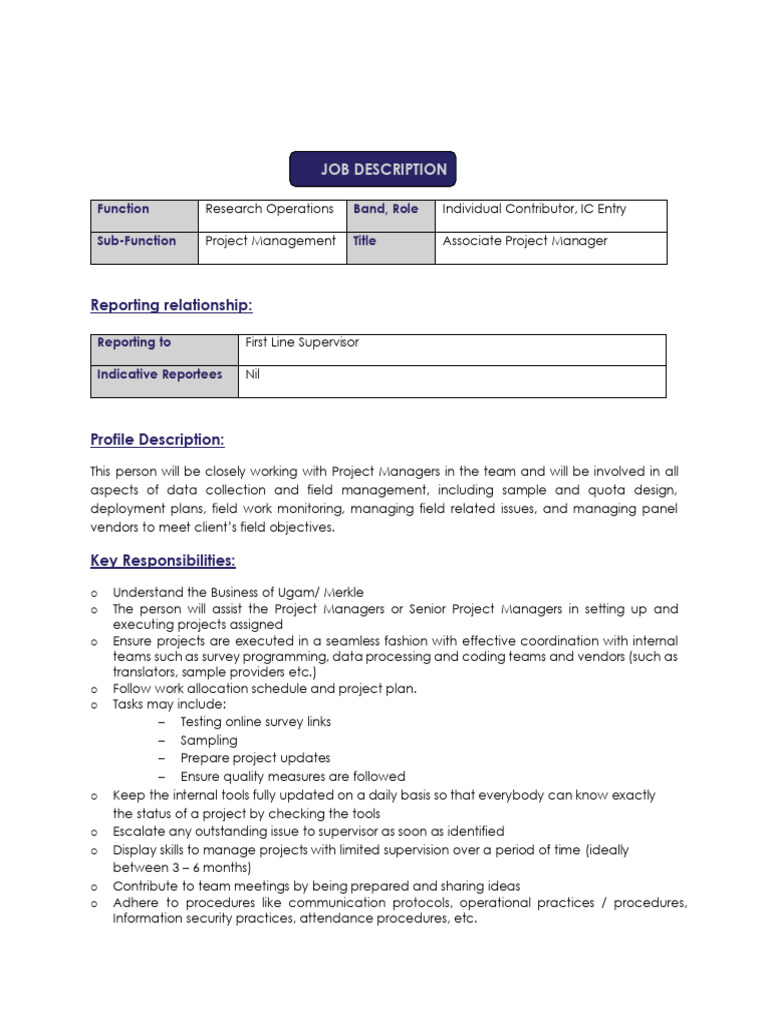 JD - IC Entry Sample Acquistion | PDF | Computing | Business