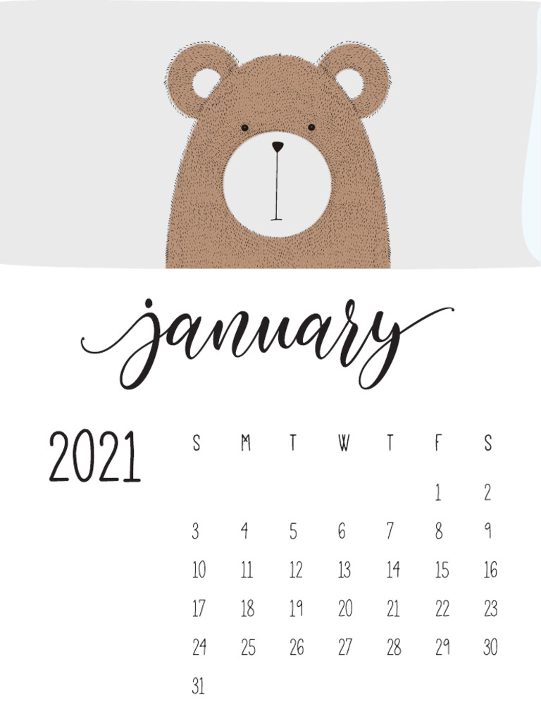 Calendar Template 45 | PDF