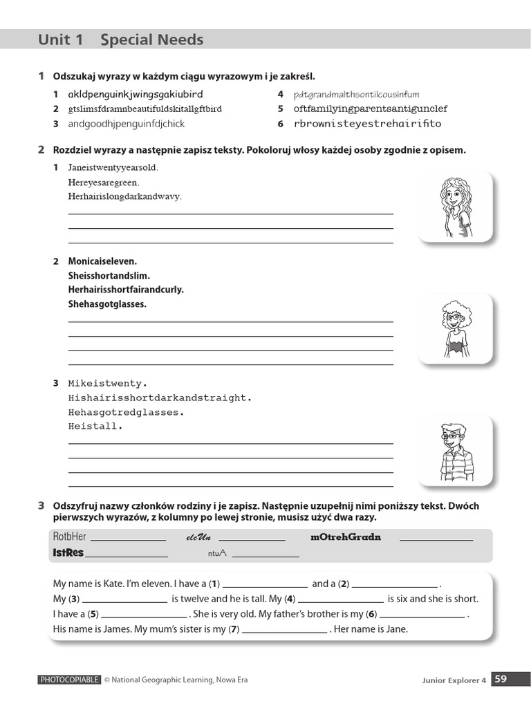 Special Needs: Unit 1 | PDF