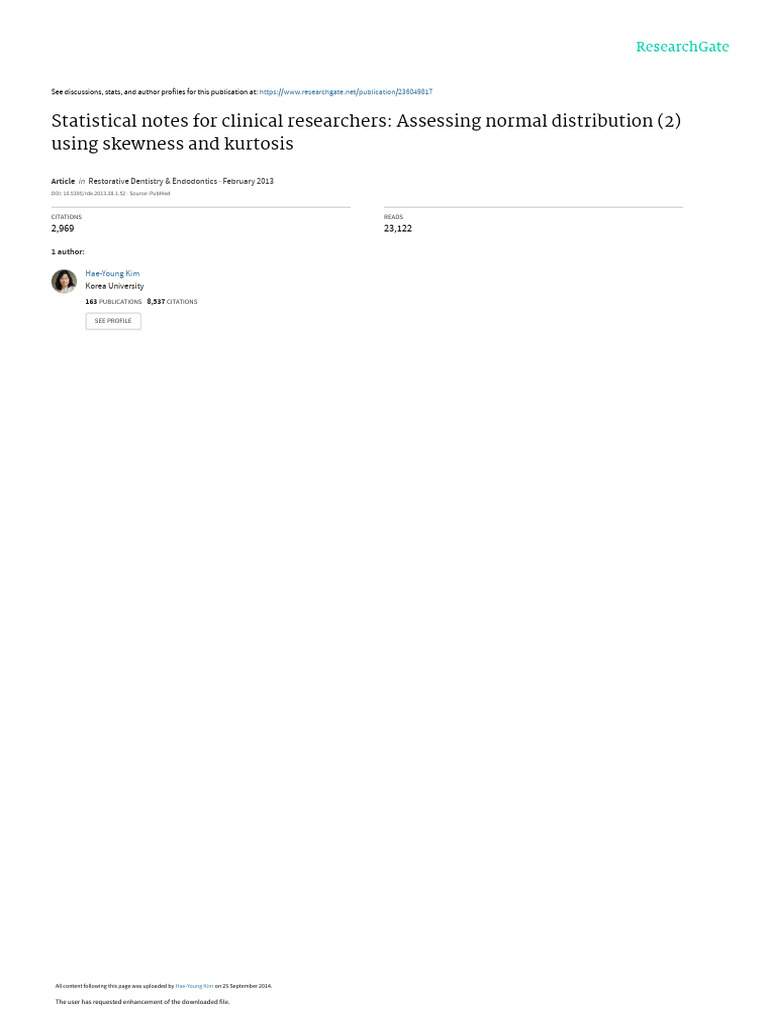 Rde 38 52 Normal Dist | PDF | Statistics | Normal Distribution