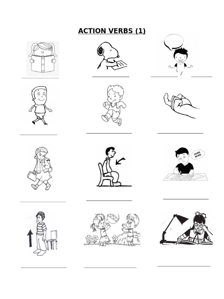 Action Verbs 4 | PDF