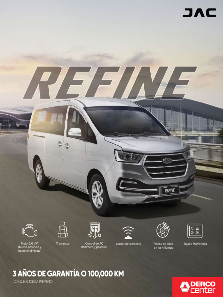2023 07 19 Ficha Técnica Refine - Compressed | PDF | Vehículos con tracción delantera | Vehículo ...