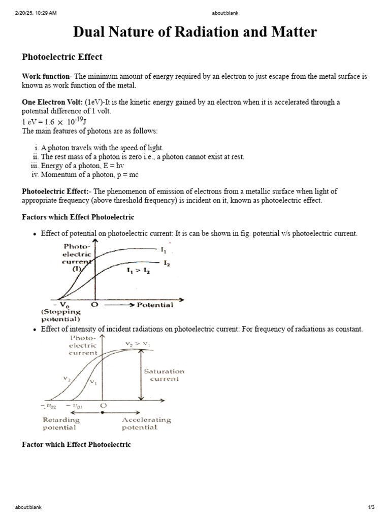 Download | PDF | Photoelectric Effect | Electromagnetic Radiation