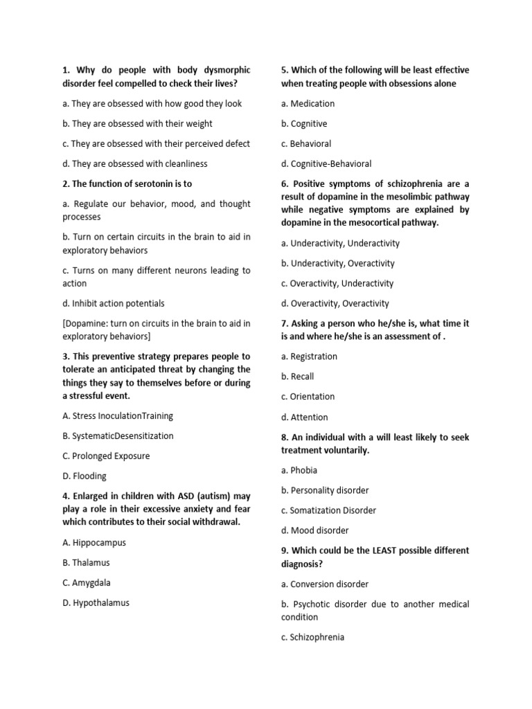 ABABABA | PDF | Mental Disorder | Phobia