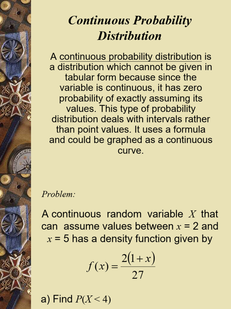 2 Distributions of Random Variables | PDF | Probability Distribution ...