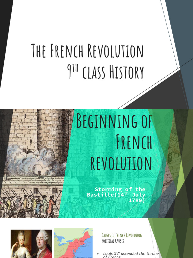 9th History French Revolution PPT (Teacher) PDF | PDF | French ...