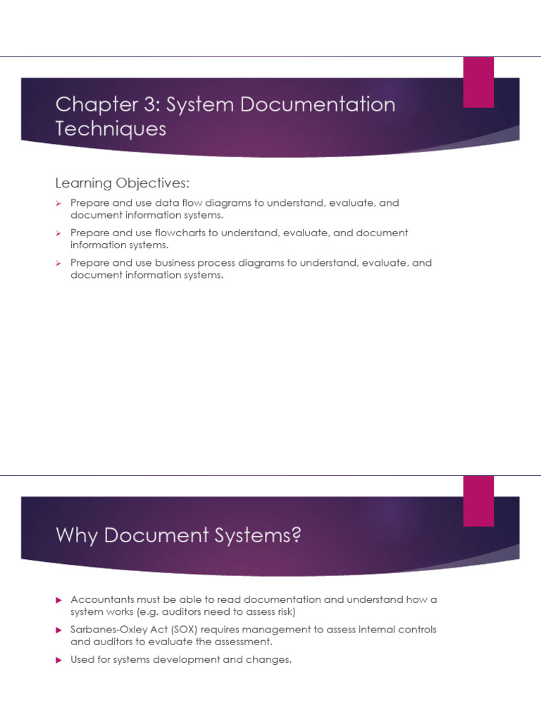 Accounting Information Systems - Chapter 3 | PDF | Business Process | Information Technology ...
