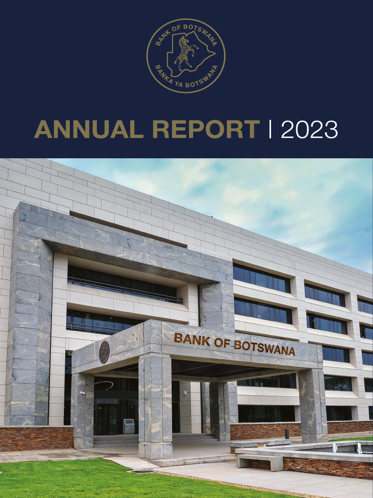 Botswana Annual Report 2023 | PDF | Banks | Inflation