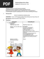 Filipino 3 Lesson Plan (Sanhi at Bunga) | PDF