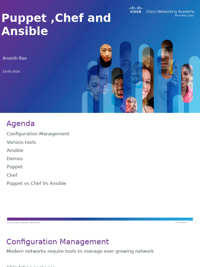 Puppet Chef and Ansible.ppt | PDF | Software | System Software