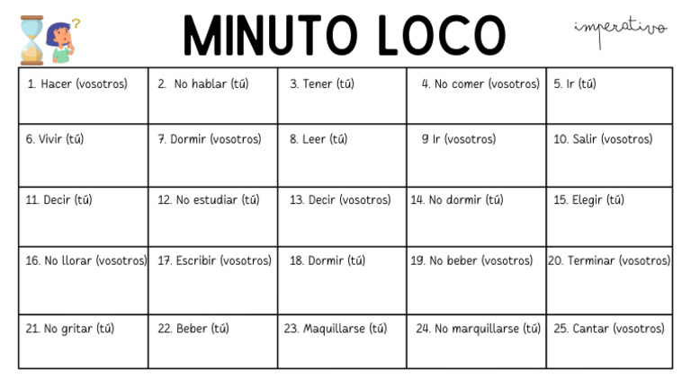 Copia de ¡MINUTO LOCO!.pdf | PDF