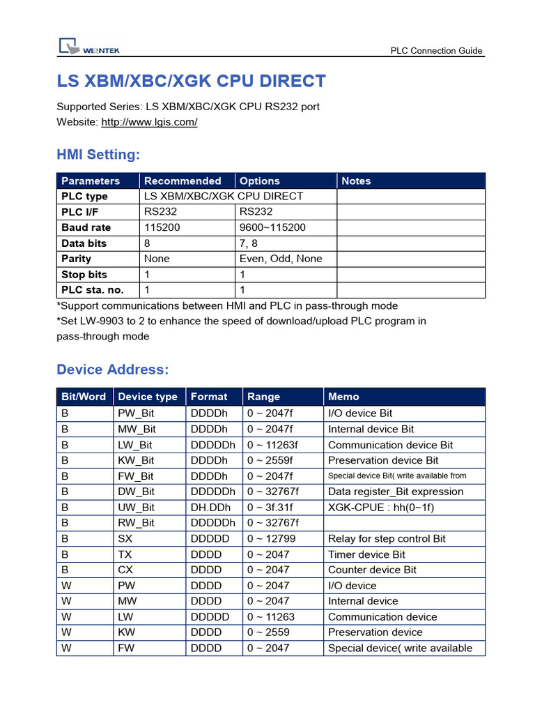 LS - XBM - XBC - XGK - Cpu - Direct (2023 - 05 - 09 15 - 55 - 36 Utc) | PDF | Computer Science ...