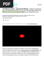 Time Magazine - Never Offline | PDF | Smartwatch | I Phone