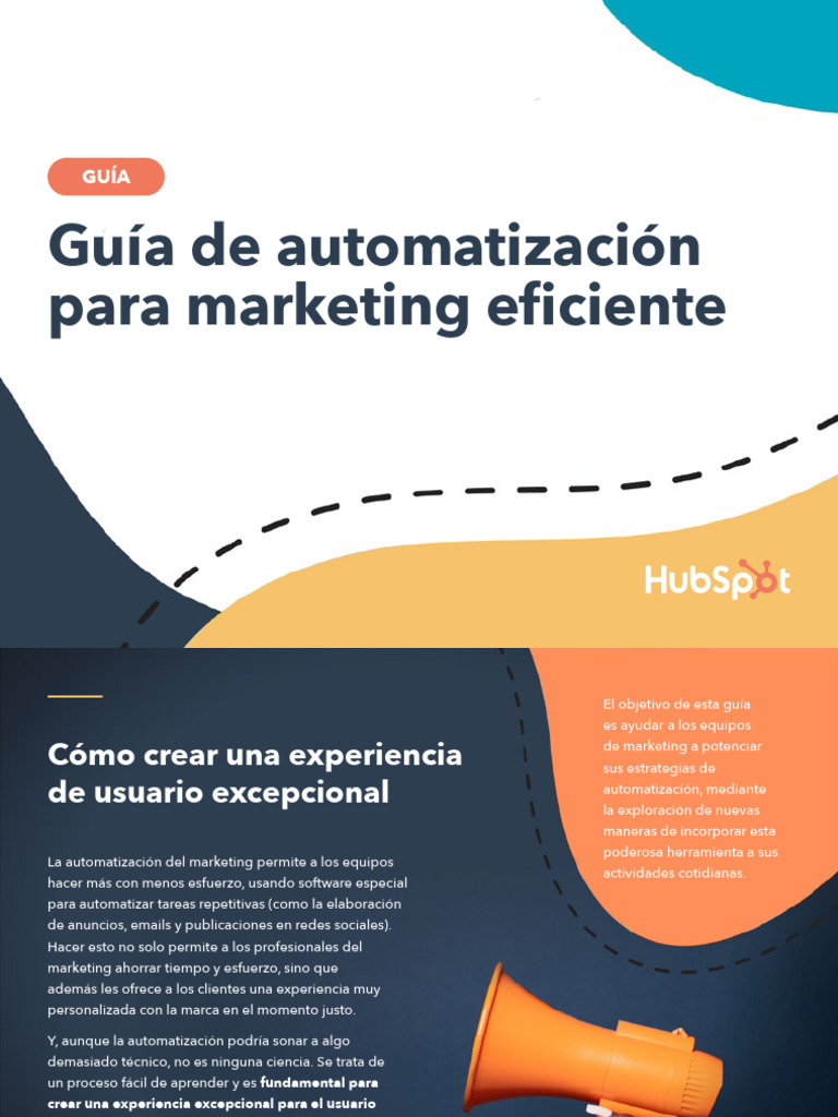 HubSpot Automation Guide - ES | PDF | Marketing | Software
