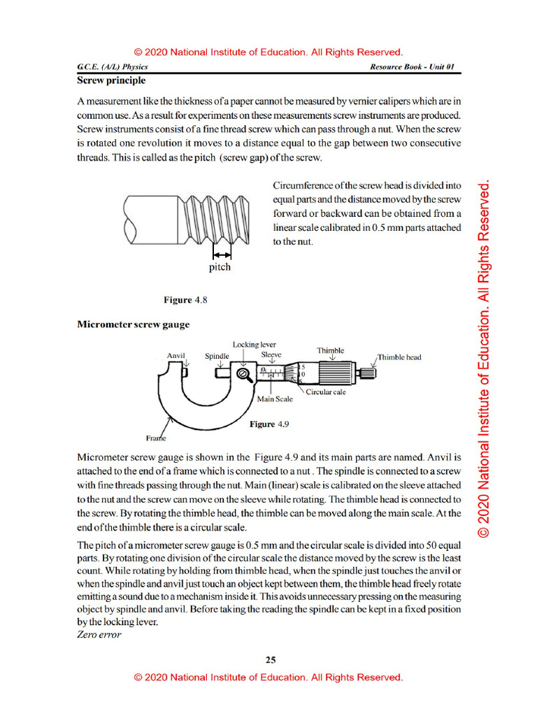 AL Physics Resource Book Unit 1,2-EM-1 Copy Pages 33, 34 | PDF
