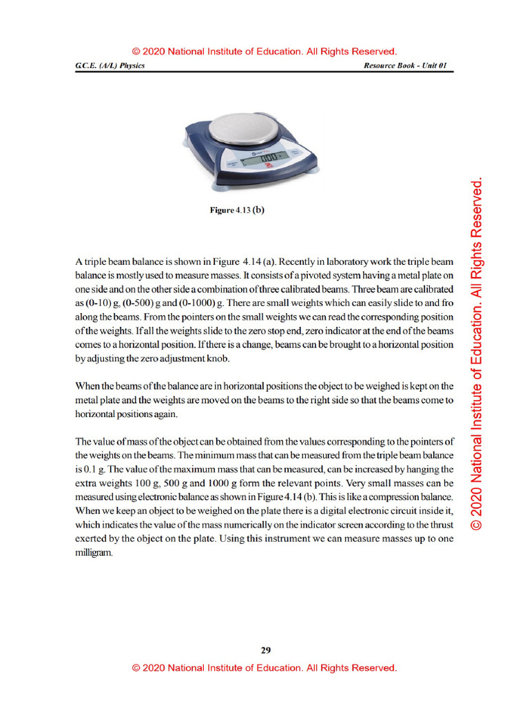 AL Physics Resource Book Unit 1,2-EM-1 Copy Pages 37, 38 | PDF