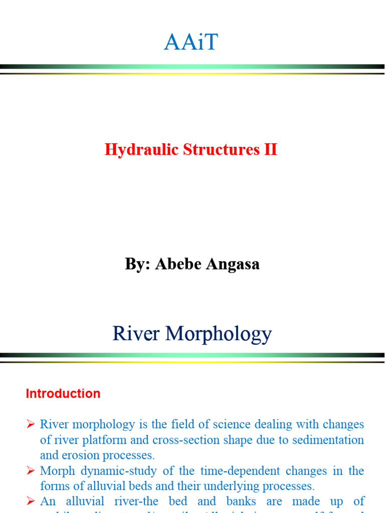 River Morphology And Dynamics Explained Pdf River Erosion