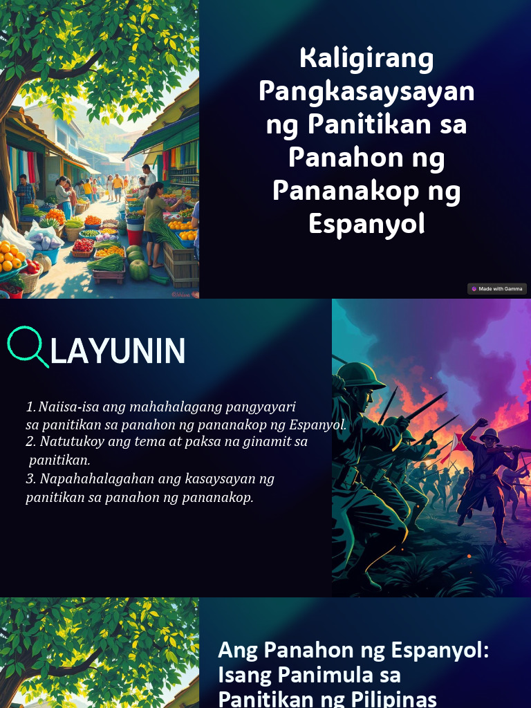 Ang Panahon NG Espanyol Isang Panimula Sa Panitikan NG Pilipinas | PDF