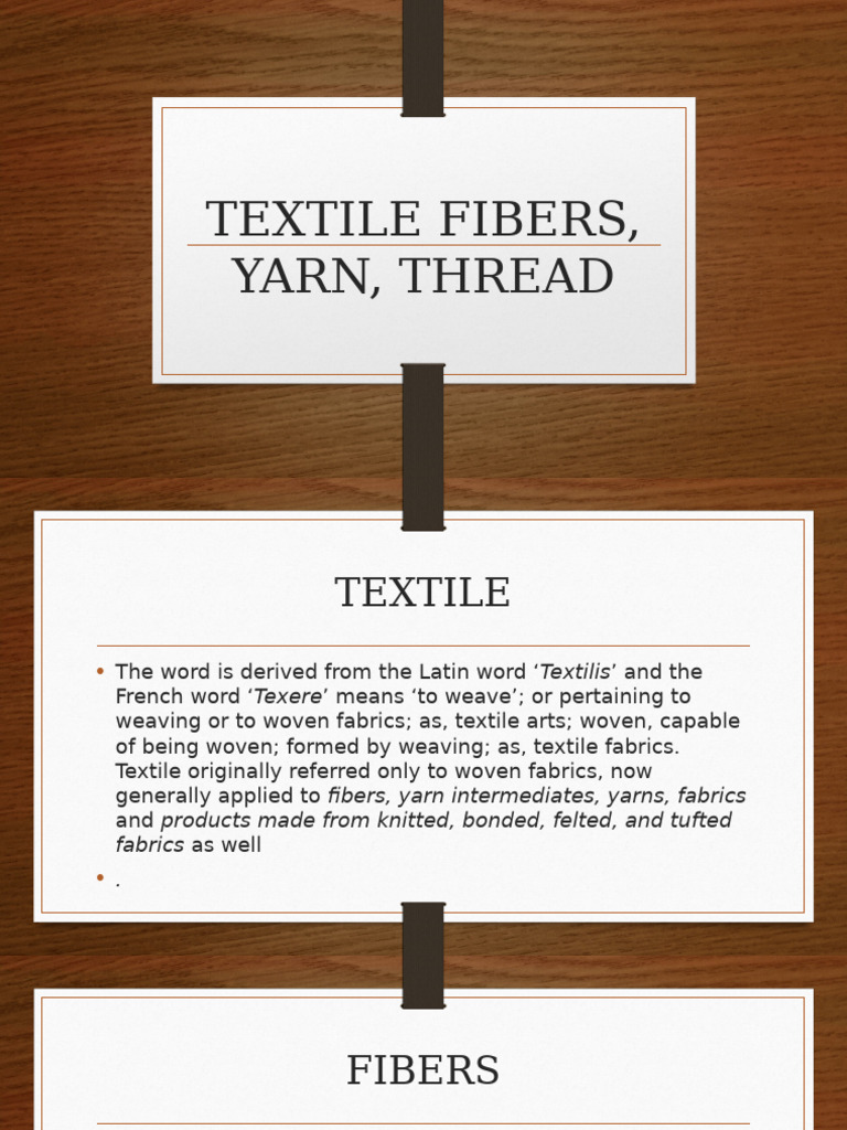 Textile Fibers: Types and Identification | PDF | Textiles | Yarn
