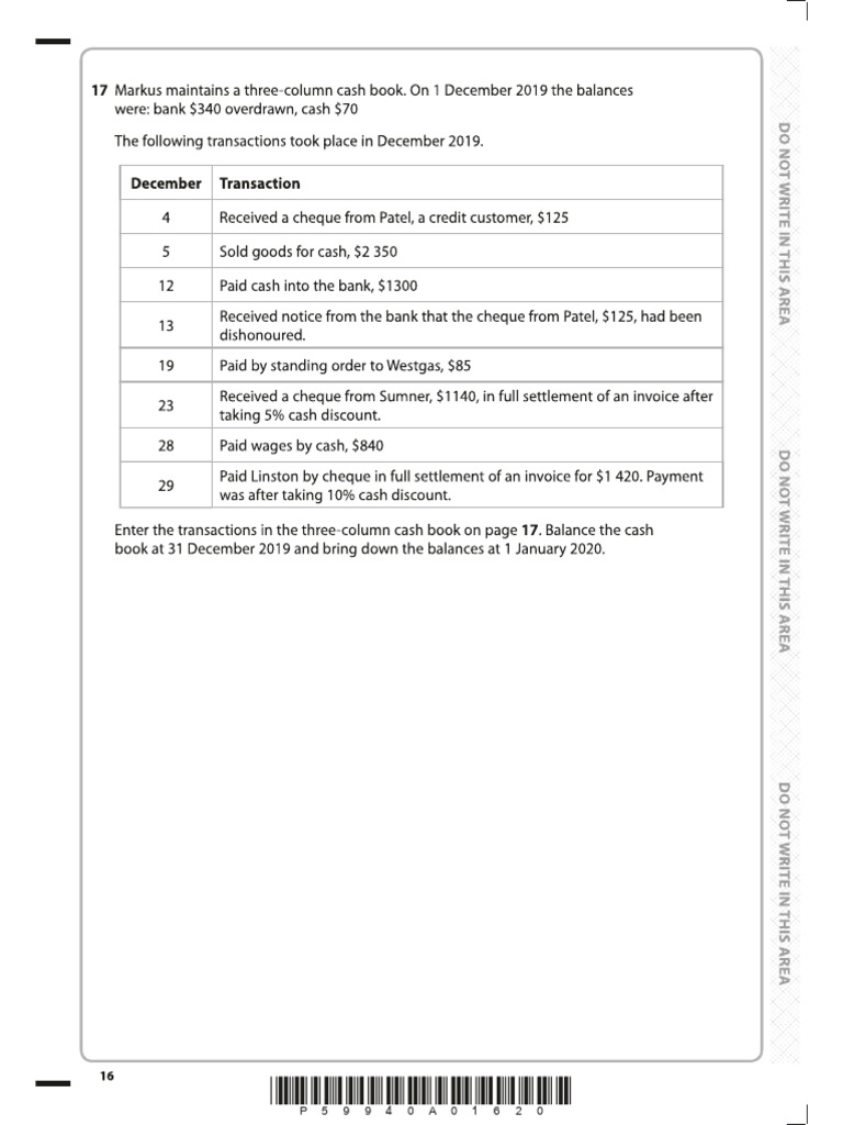 Cash Book | PDF