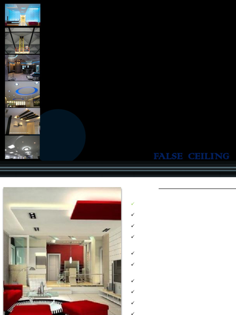 False Ceiling 5 PDF Free | PDF | Drywall | Plywood
