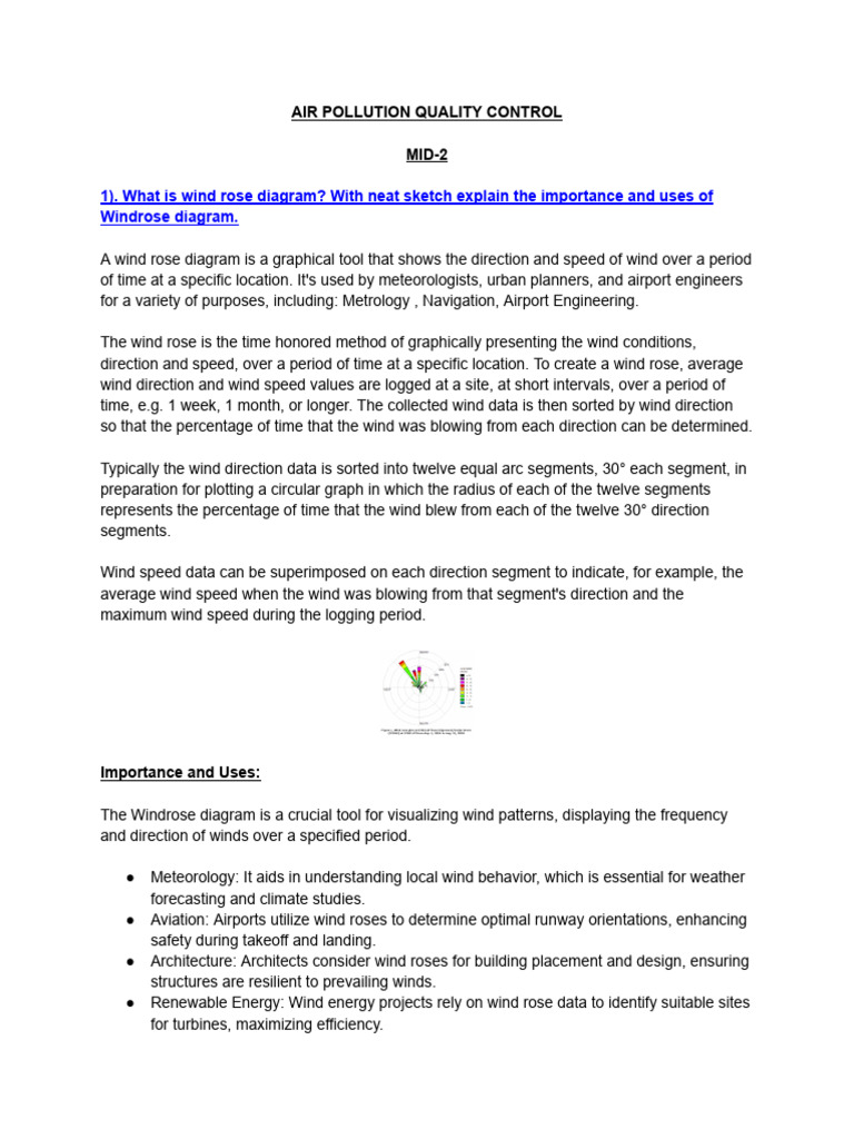 Air Pollution Quality Control Mid-2 | PDF | Noise